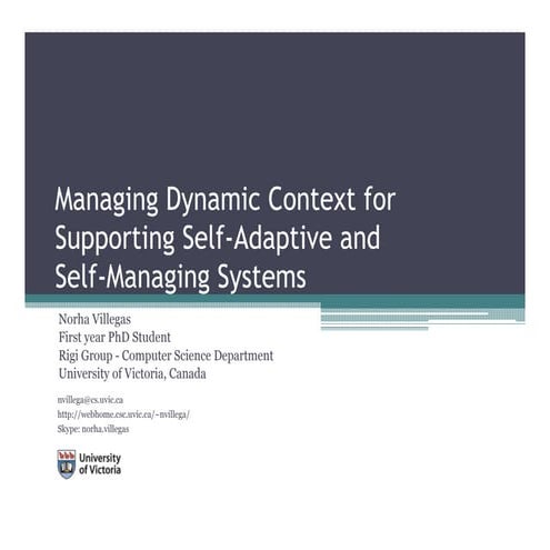 Managing dynamiccontext 2010-06_lillev2 | PPT