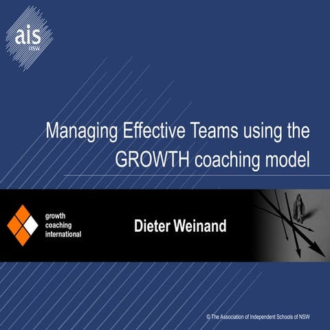 Managing Effective Teams using the GROWTH Coaching Model.ppt