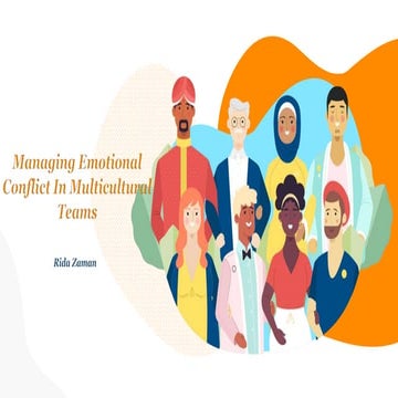 Managing Emotional Conflict in Multicultural Teams | PPTX | Business ...