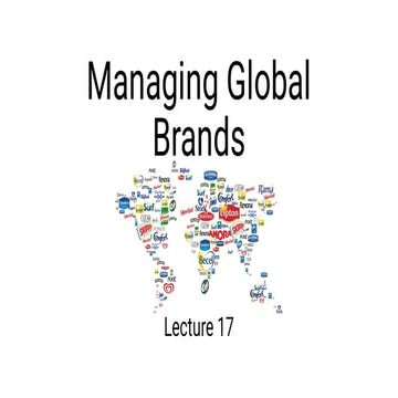 Comprehensive Strategies for Managing Global Brands Effectively | PDF