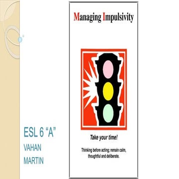 Managing impulsivity aaa | PPTX