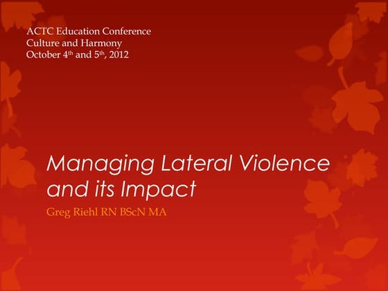 Workplace Violence | PPT