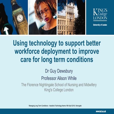 Using technology to support better workforce deployment to improve care ...