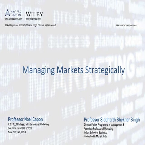 Strategic Marketing- Fundamental Insights | PPT