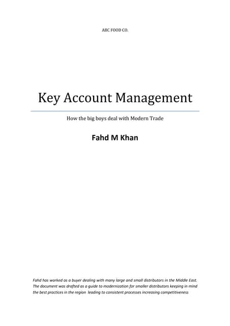 Managing modern trade | PDF