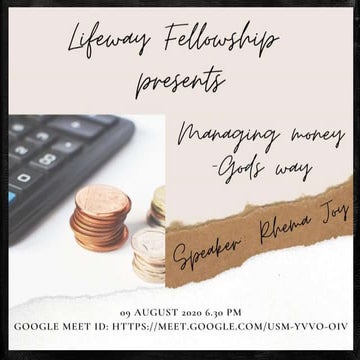 MANAGING MONEY - GOD'S WAY.pptx