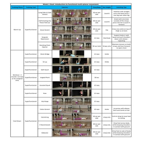 TOTAL BODY STRENGTH WORKOUT | PDF