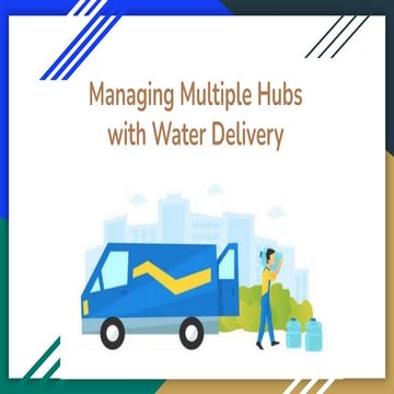 Water Delivery App Development On Demand Water Delivery Business ...