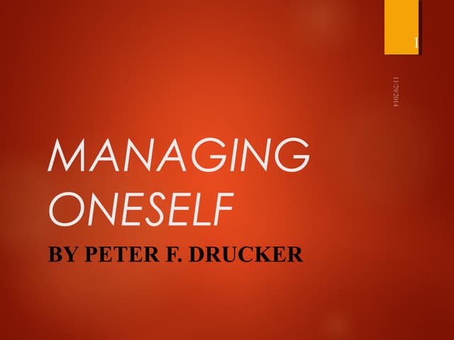 Presentaton on Self Awareness | PPTX