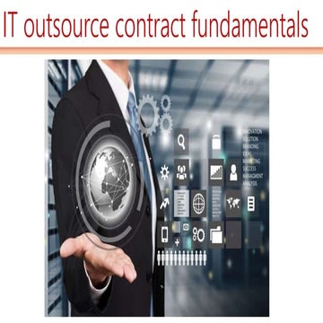 Managing outsource IT contracts - Fundamentals | PPT