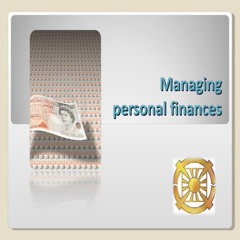 Managing personal finances | PPT