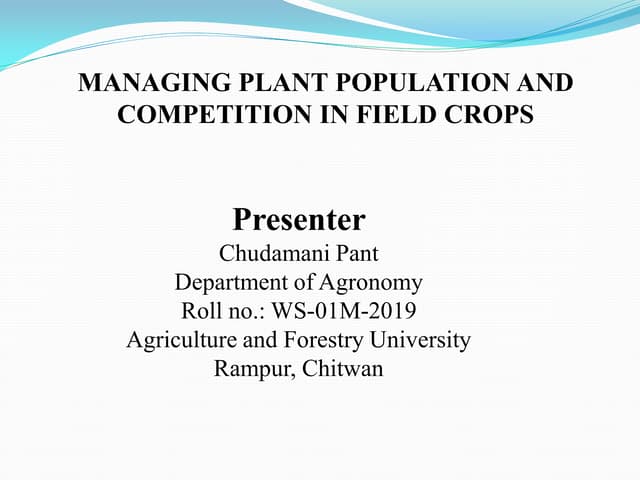Plant density and Crop Geometry.pptx