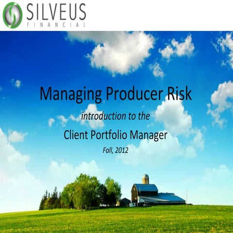 Silveus Financial - Managing Producer Risk | PPS | Stocks and Bonds ...