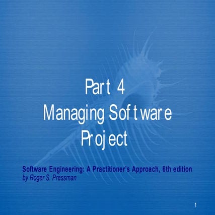 Managing Software Project | PPT