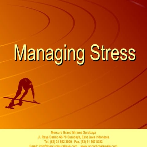 Stress management | PPTX