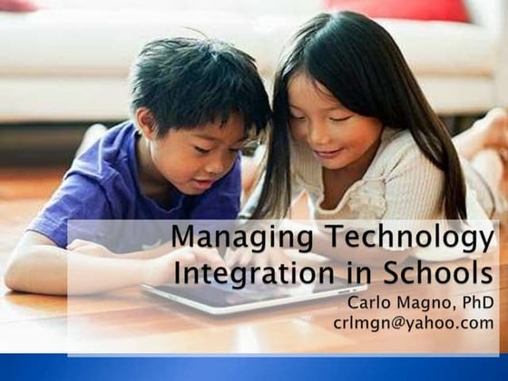 Integrating technology in teaching | PPTX
