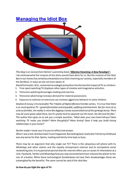 8 tips for tech-free quality family time | PPT