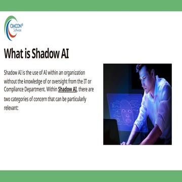 Managing the Risks of Shadow AI | PPTX
