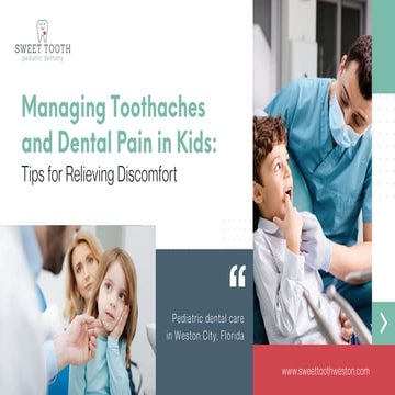 Managing Toothaches and Dental Pain in Kids: Tips for Relieving ...