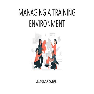 A Brief Introduction to Managing Trainining environment.pptx