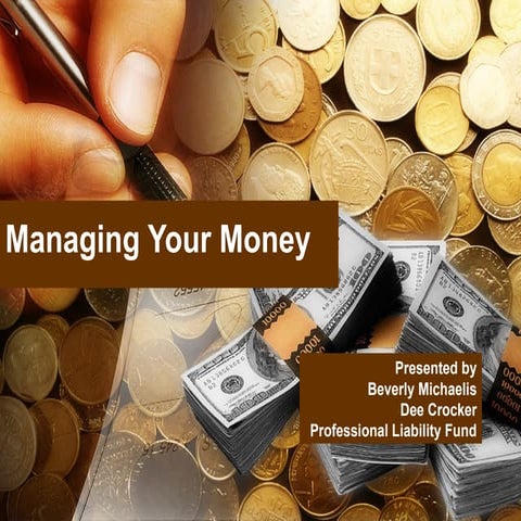 Managing Your Money | PPT