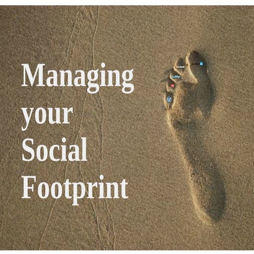 Managing Your Social Footprint Slides | PPT