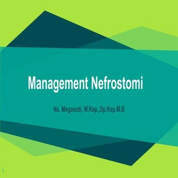Management Nefrostomi of Nursing For Patient.ppt