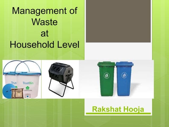 Waste management in india | PPT