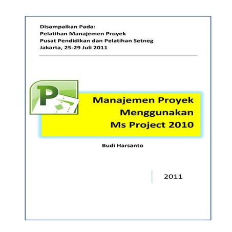 Manajemen proyek-menggunakan-ms-project-2010 | PDF