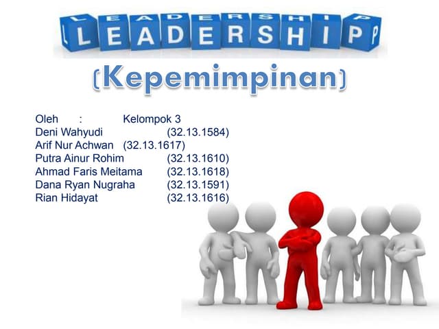 TEORI-TEORI KEPEMIMPINAN | PDF