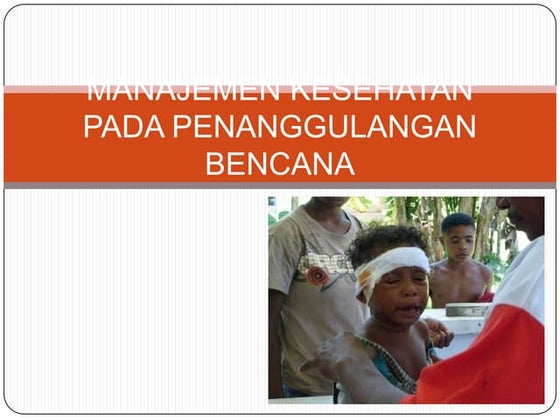 Manajemen Bencana | PPT