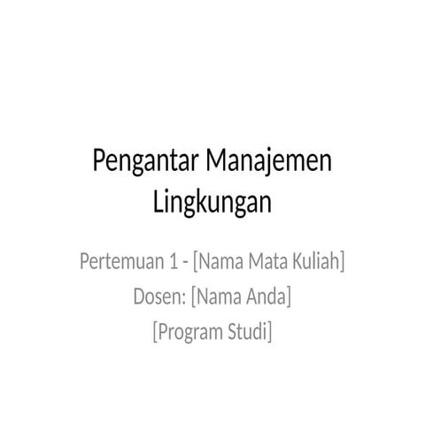 Sistem manajemen Lingkungan ISO 14001.pptx