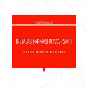 MANAJEMEN PELAYANAN FARMASI DI RUMAH SAKIT P2.pptx