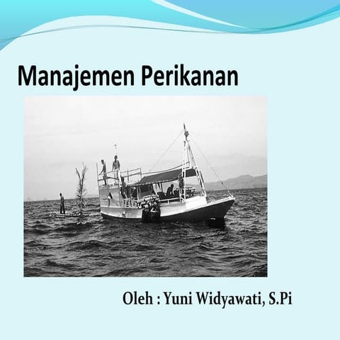 Manajemen perikanan | PPT