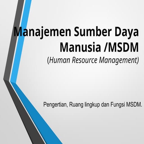 Manajemen Sumber Daya Manusia dalam dasar dasr manajemen.ppt