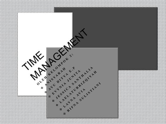Ppt manajemen waktu 5211100128 | PPTX