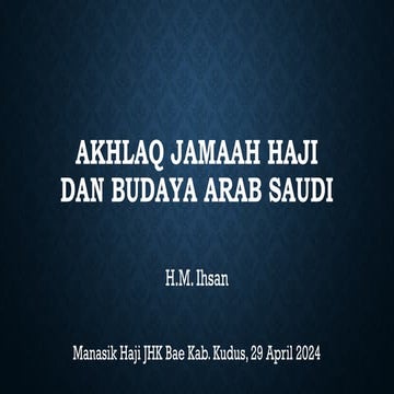 MANASIK HAJI JHK BAE.pptx manasik haji mansik haji | PPTX
