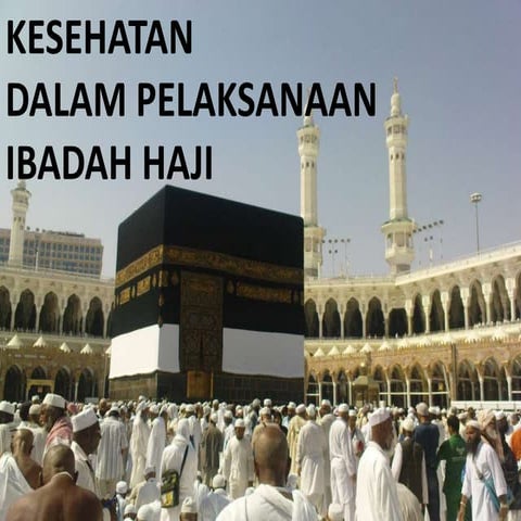 Manasik kesehatan haji | PPTX