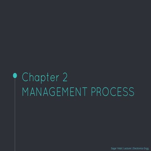 Management Process | PDF