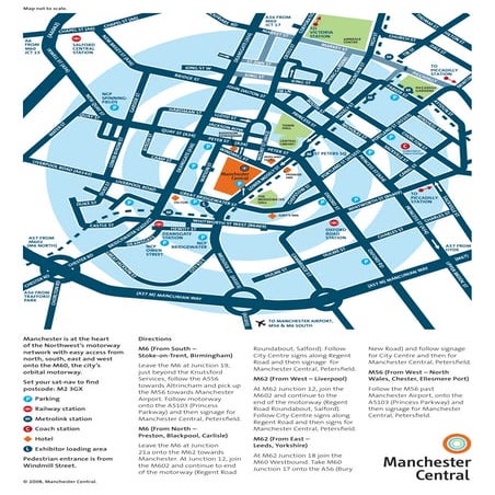 Manchester Central Map | PDF
