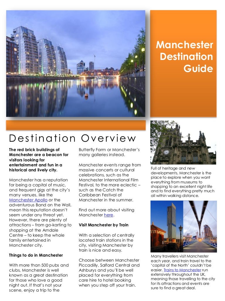 Manchester Destination Guide