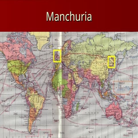 Manchuria.ppt history Cambridge examination igcse | PPT