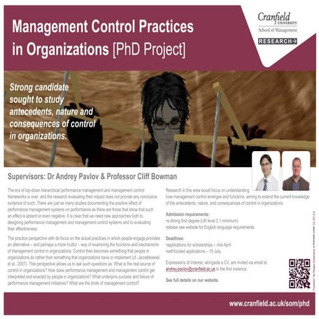 Management Control Practices in Organizations | PDF
