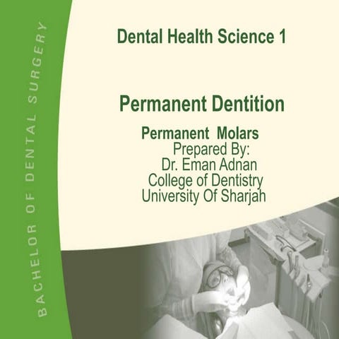 DENTAL ANATOMY OF PRIMARY MAXILLARY AND MANDIBULAR 2ND MOLAR . | PDF
