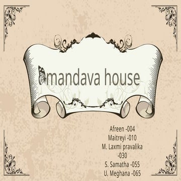 mandava_house ,ANDHARA PRADESH,VERNACULAR | PPTX