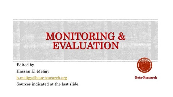 Monitoring And Evaluation Frameworks Logical Framework Ppt