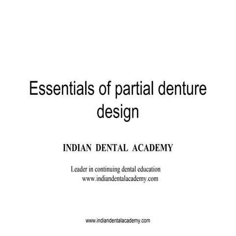 Mandibular class i situation/ dental education in india | PPT