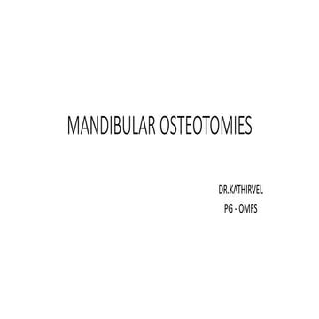 Mandibular osteotomies.pptx