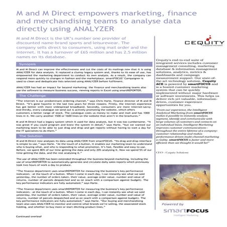 Mandm Direct | PDF
