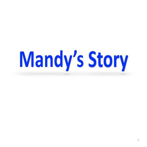 Mandy's Story | PDF | Pregnancy | Reproductive Health